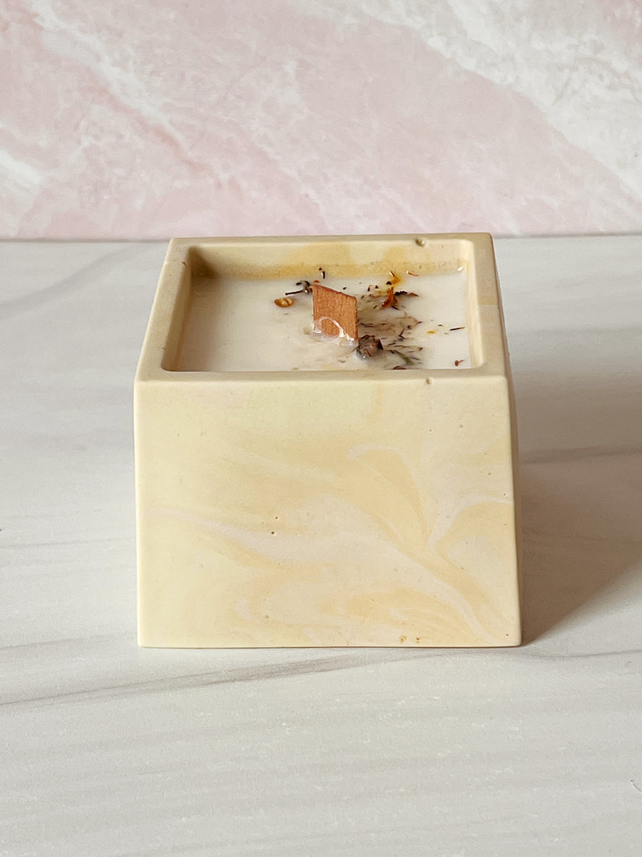 Black Moon - Marble Stone Jar Candle – Hola! I'm Back | Sustainable ...